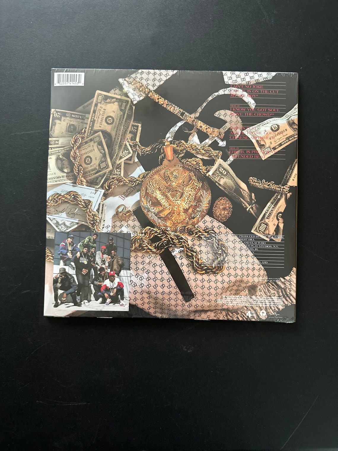 Eric B & Rakim - Paid in Full Black Vinyl LP NEW! - Etsy
