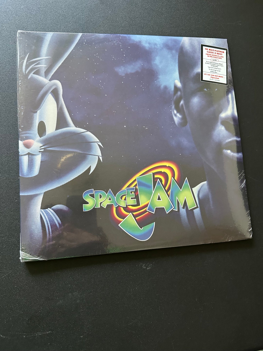 Space Jam Original Soundtrack Red / Black Vinyl LP NEW! - Etsy