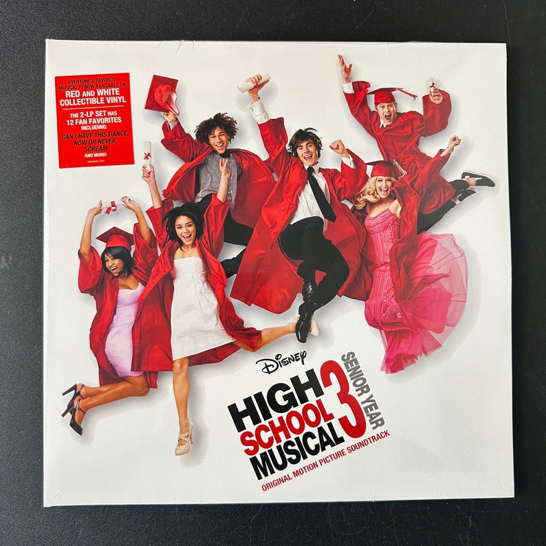 High School Musical 3 OST Apple and White Vinyl LP NEW! - Etsy