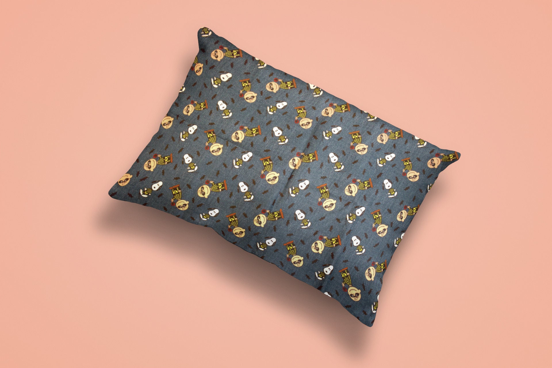 Snoopy and Charlie Brown Halloween - Stay in Place Pillowcase - Set of ...