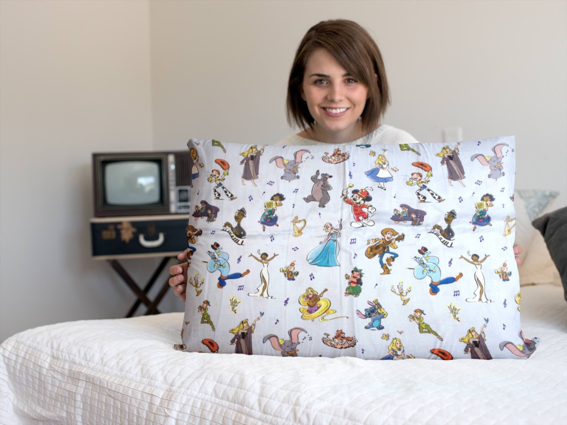 Disney Pixar Characters Stay in Place Pillow Case Set of 2 - Etsy
