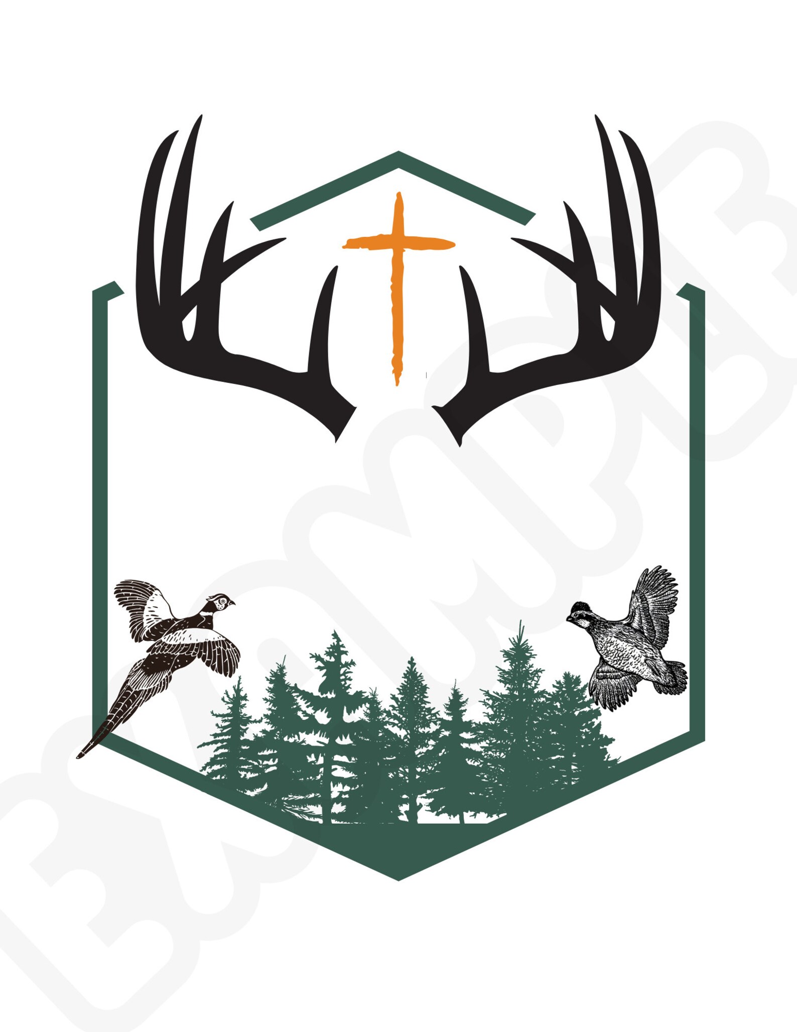 Hunting Logo Digital File - Etsy
