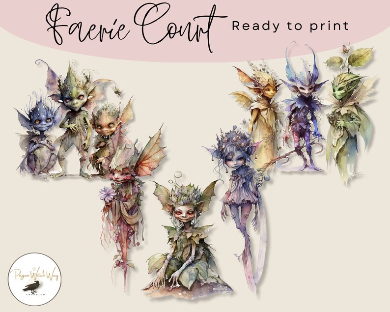 Fairycore Faerie Court Digital Clip Art Fairy Faerie Fae Digital Png ...