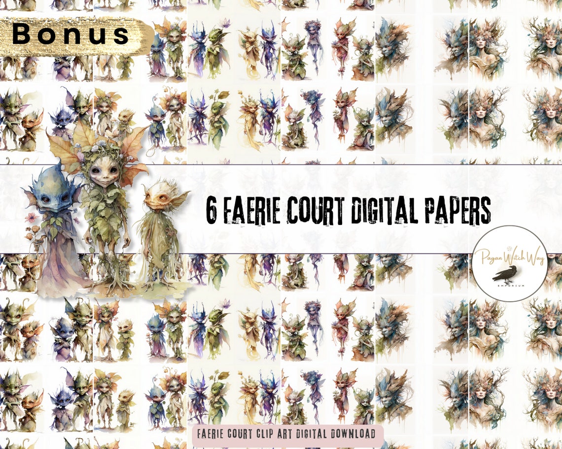 Fairycore Faerie Court Digital Clip Art Fairy Faerie Fae Digital Png ...