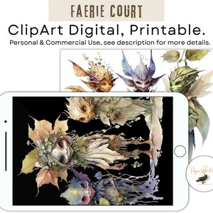 Fairycore Faerie Court Digital Clip Art Fairy Faerie Fae Digital Png ...