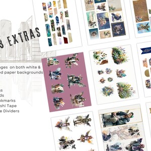 Urban Fairycore Fantasy Digital Download Junk Journal Grimoire Ephemera ...