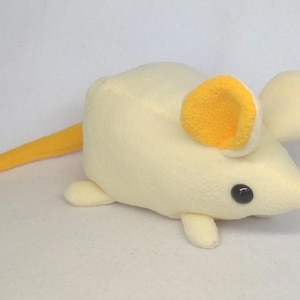 Cheese Mouse/rat Plush! Made to Order, Goofy Little Fella (cheesey If ...