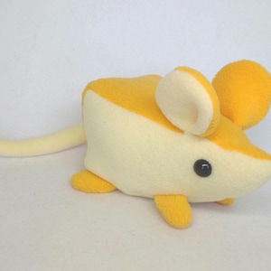 Cheese Mouse/rat Plush! Made to Order, Goofy Little Fella (cheesey If ...