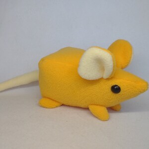 Cheese Mouse/rat Plush Made to Order, Goofy Little Fella cheesey If You ...