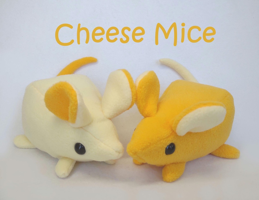 Cheese Mouse/rat Plush! Made to Order, Goofy Little Fella (cheesey If ...