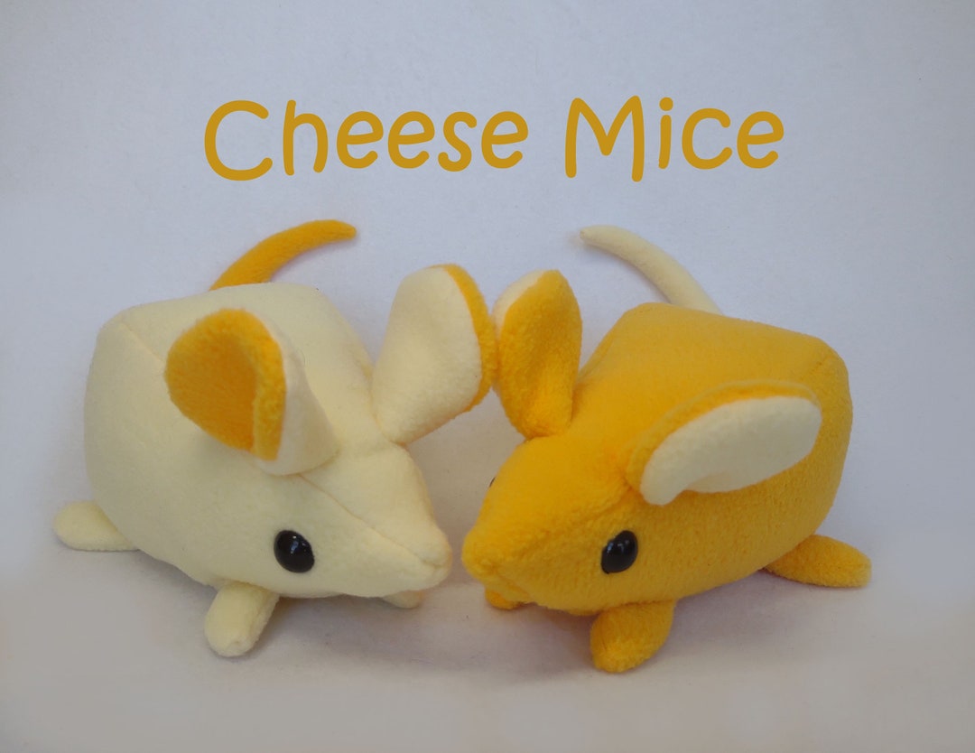 Cheese Mouse/rat Plush Made to Order, Goofy Little Fella cheesey If You ...