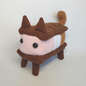 Ice Cream Sandwich Cat Plushie! - Etsy