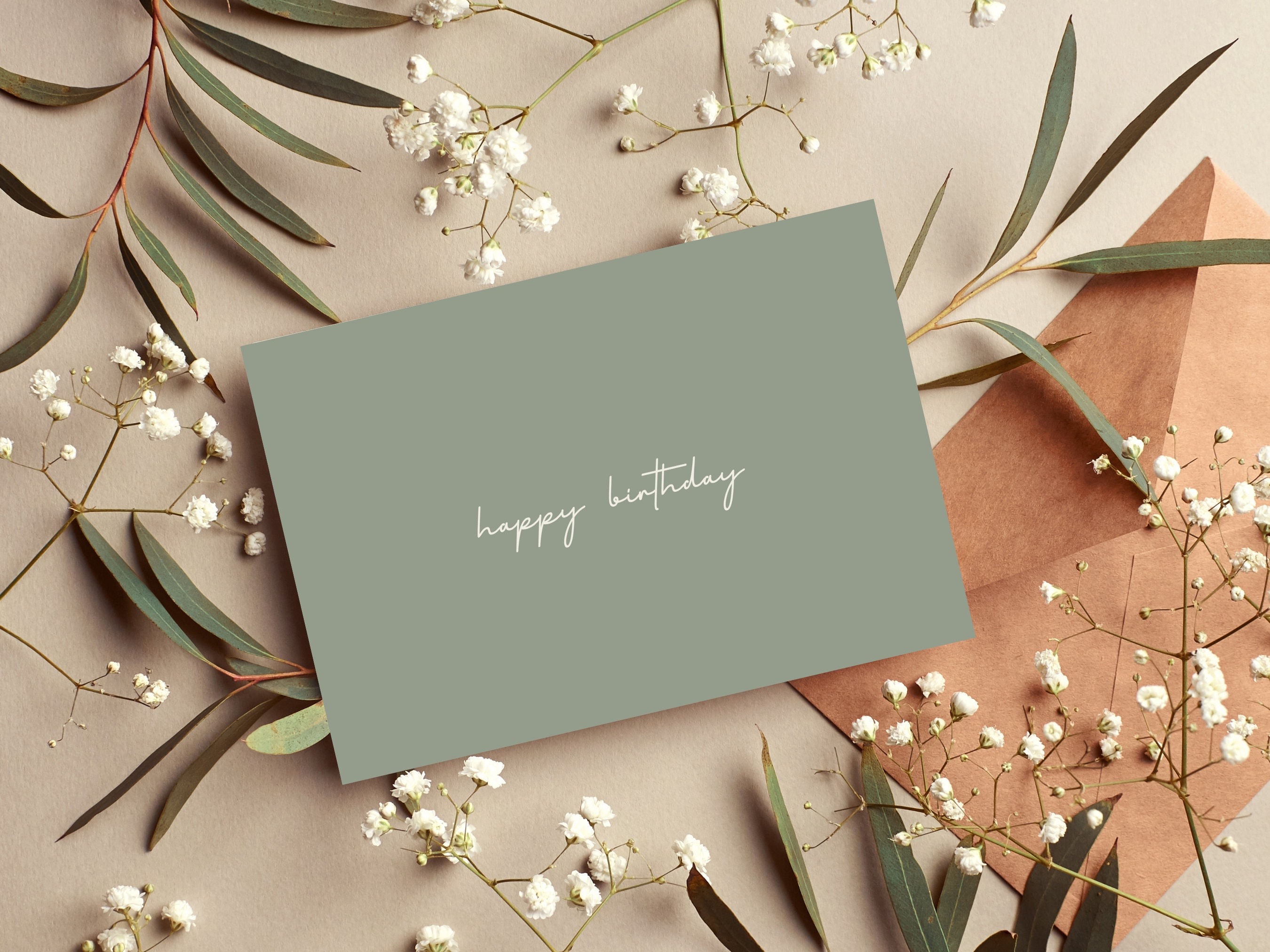Printable Happy Birthday Card | Digital Happy Birthday Card | 7x5 ...