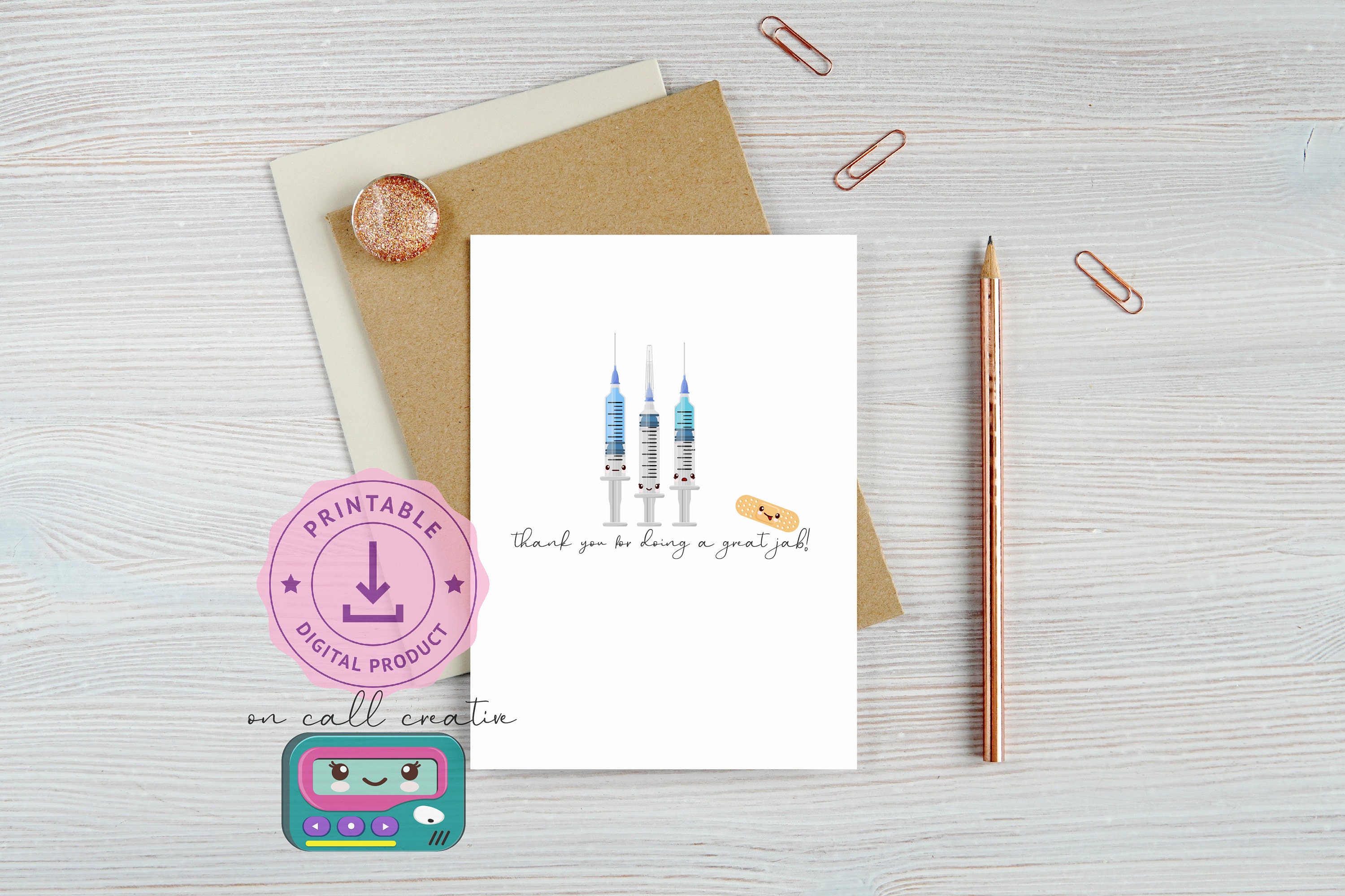 Printable Medical Pun 5x7 Card, Digital Download and Print, Nurse ...