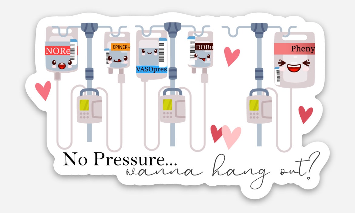 Medical Pun Vinyl Sticker, Nurse Sticker, Doctor Sticker, Nurse Thank ...