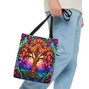 Tree of Life Tote Bag, Tree of Life Bag, Inspirational Tote Bag ...