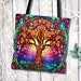 Tree of Life Tote Bag, Tree of Life Bag, Inspirational Tote Bag ...