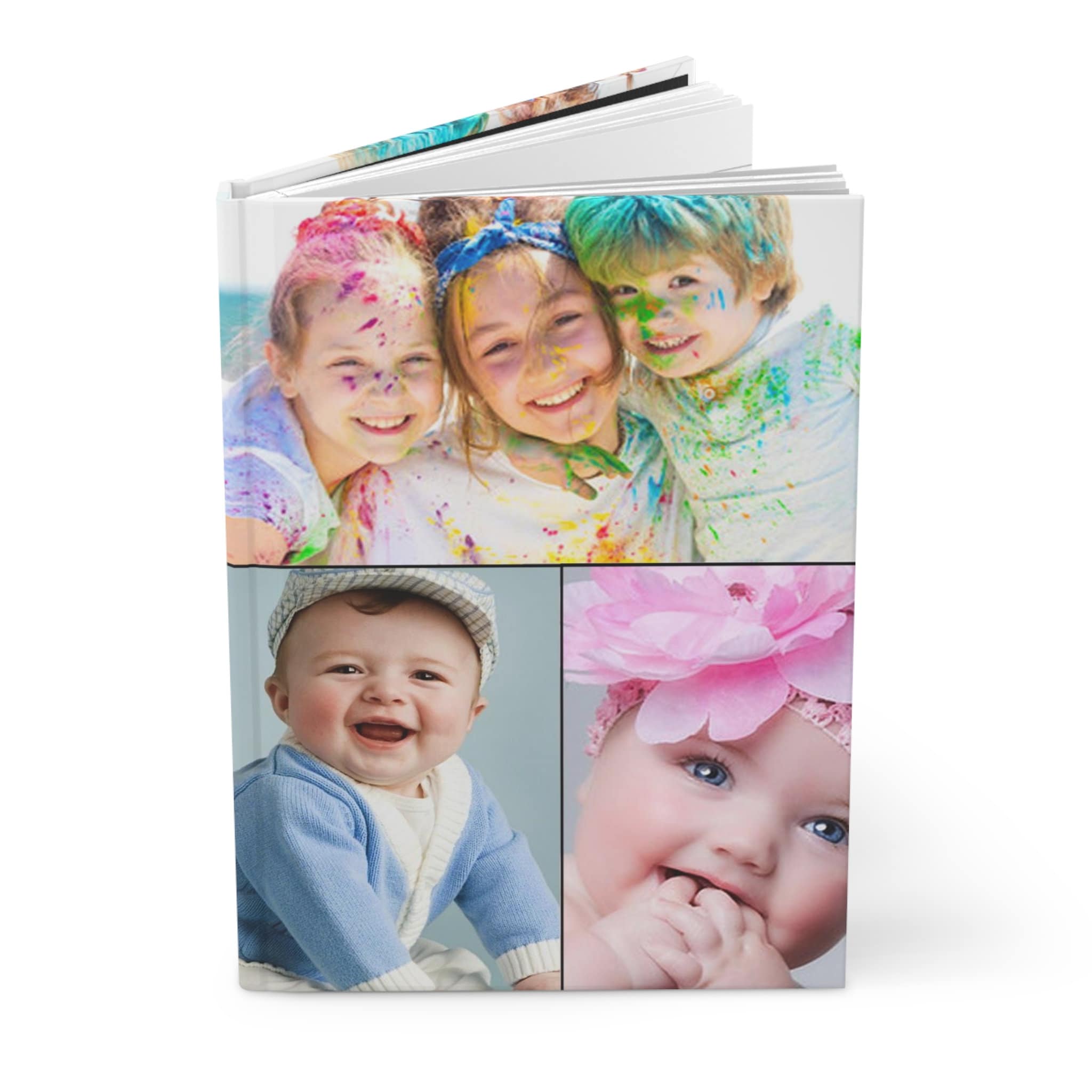 Custom Multi Photo Journal Hardcover Journal Journal Lover - Etsy