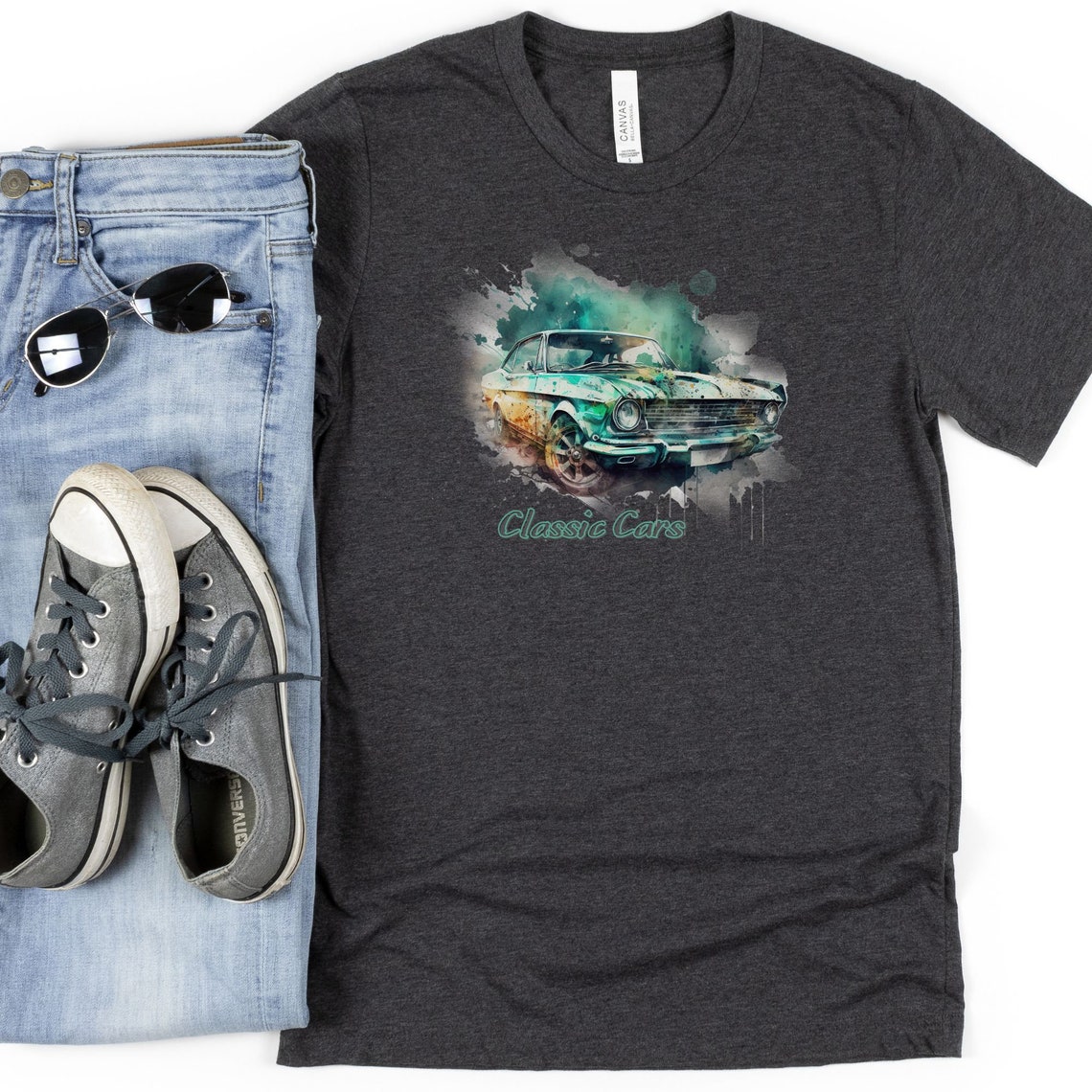 Classic Car T-shirt Vintage Car Shirt Classic Cars Tshirt - Etsy