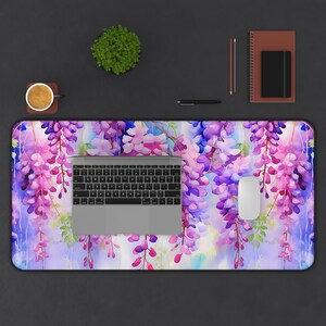 Lavender Flower Desk Mat, Lavender Mouse Pad, 3 Sizes Available, Gift ...