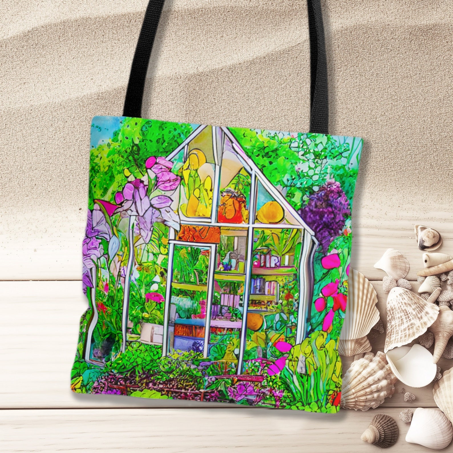 Gardening Tote Bag, Garden Tote, Cute Gardening Bag, Tote Bag Gift ...