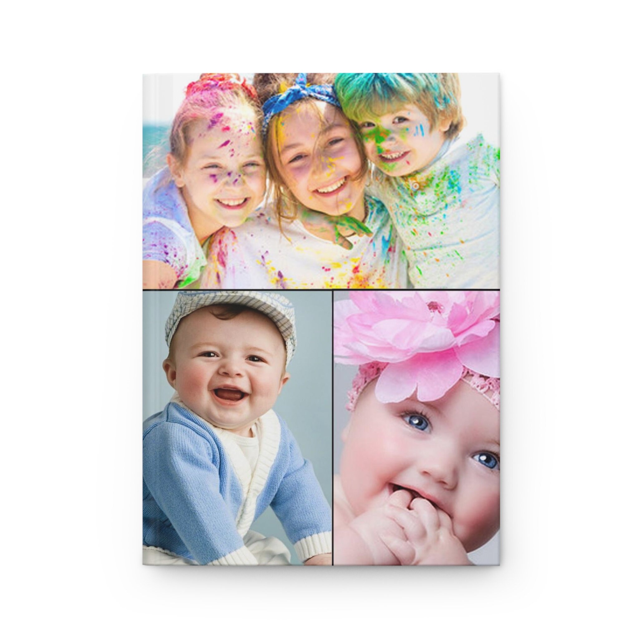 Custom Multi Photo Journal Hardcover Journal Journal Lover - Etsy