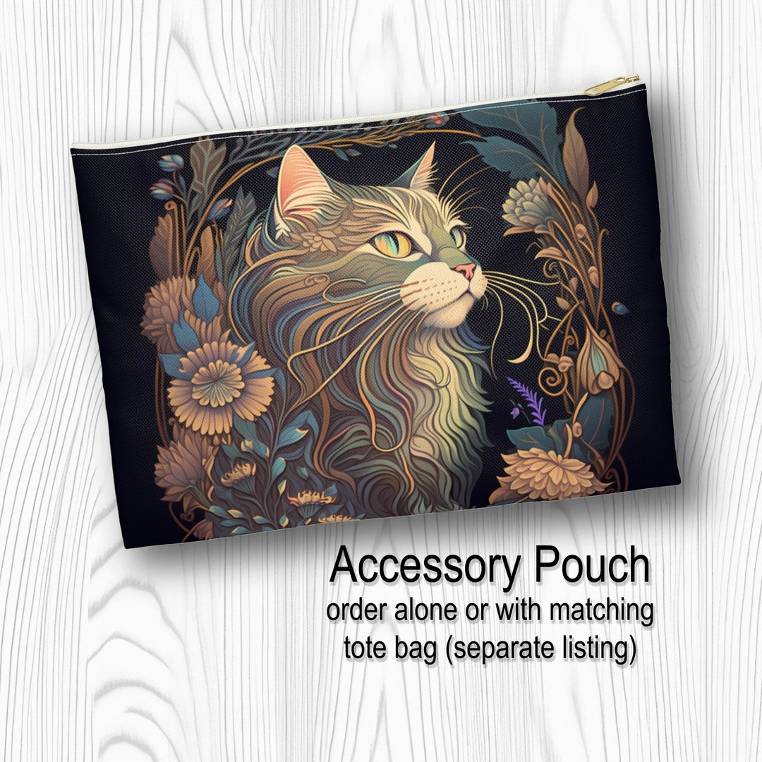 Cat Accessory Bag, All Over Printed Bag, Colorful Bag, Beautiful ...