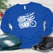 Motorcycle Long Sleeve T-shirt Motorcycle Shirt Bike Lover - Etsy