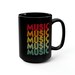 Retro Music Coffee Mug Music Lover Coffee Mug Vintage Era - Etsy