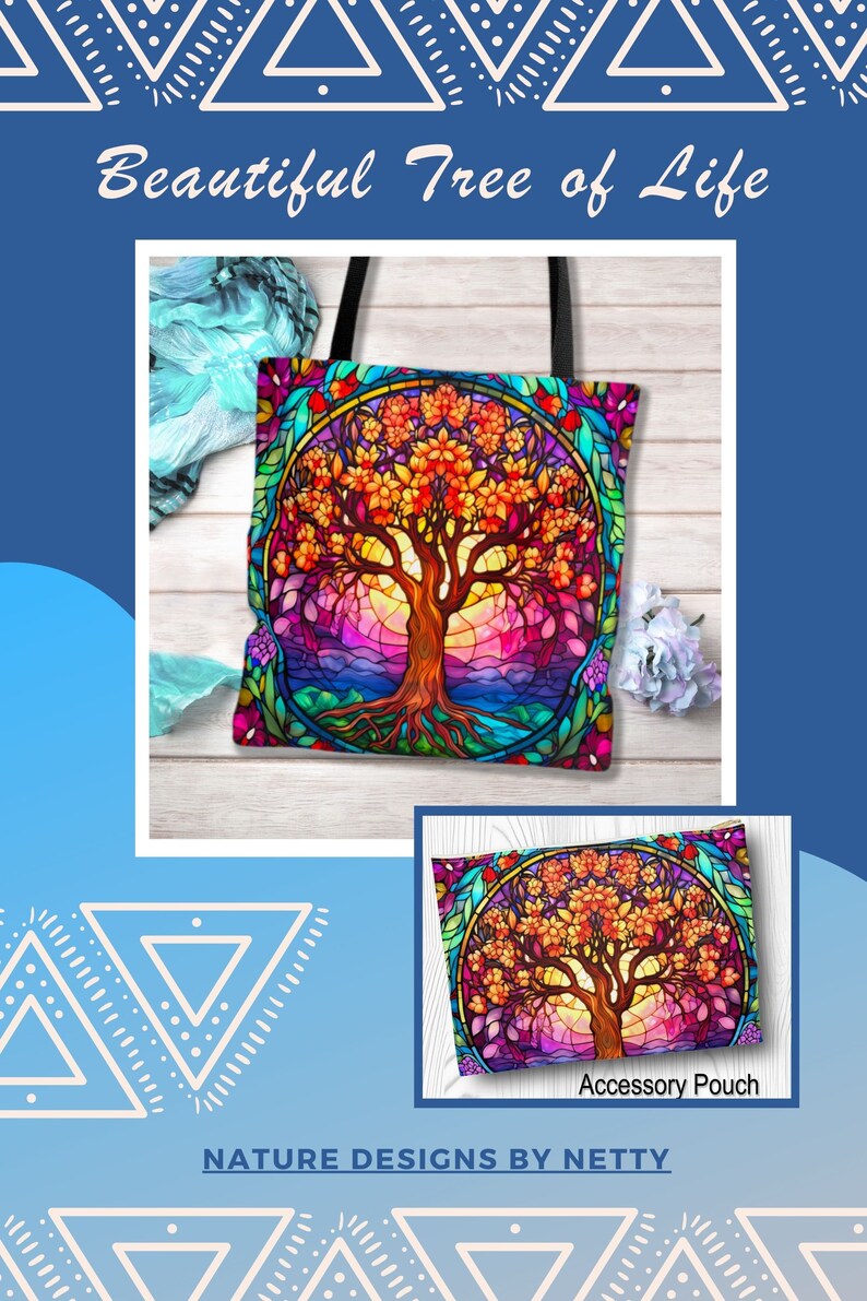 Tree of Life Tote Bag, Tree of Life Bag, Inspirational Tote Bag ...
