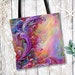 Swirls Tote Bag Hippie Bag Retro Tote Bag Colorful Tote - Etsy