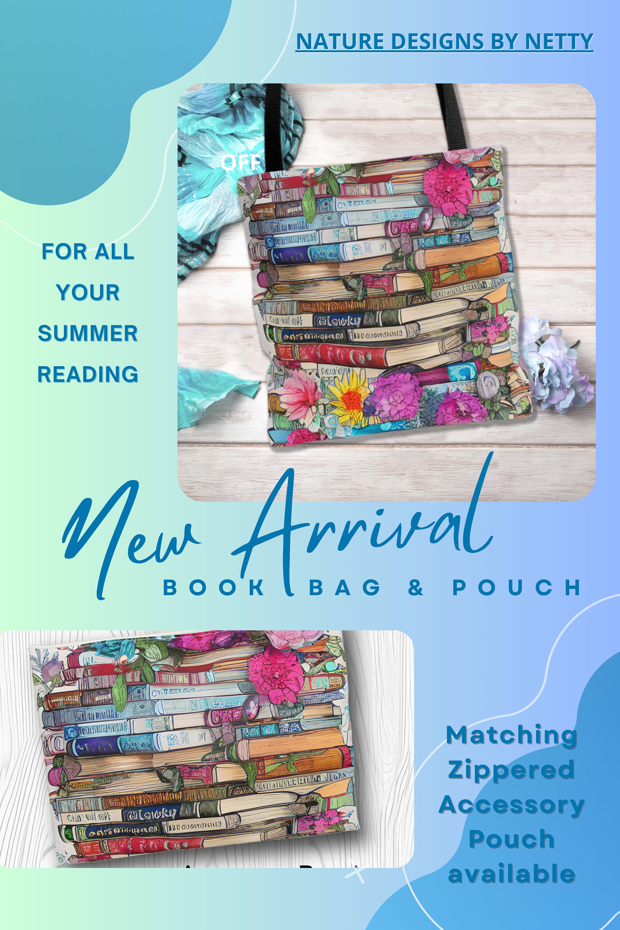 Book Tote Bag Book Tote Cute Reading Bag Tote Bag Gift - Etsy