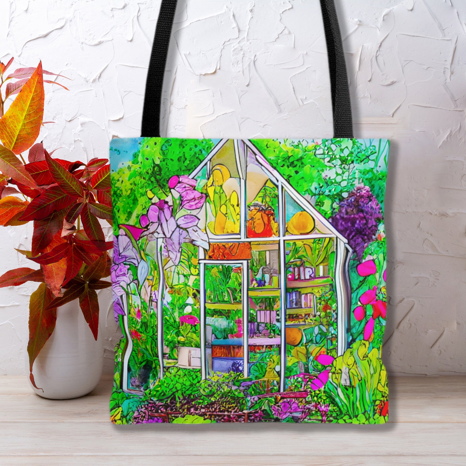Gardening Tote Bag, Garden Tote, Cute Gardening Bag, Tote Bag Gift ...