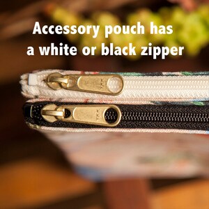 Custom Photo Accessory Pouch, All Over Printed Bag, Zippered Pouch ...