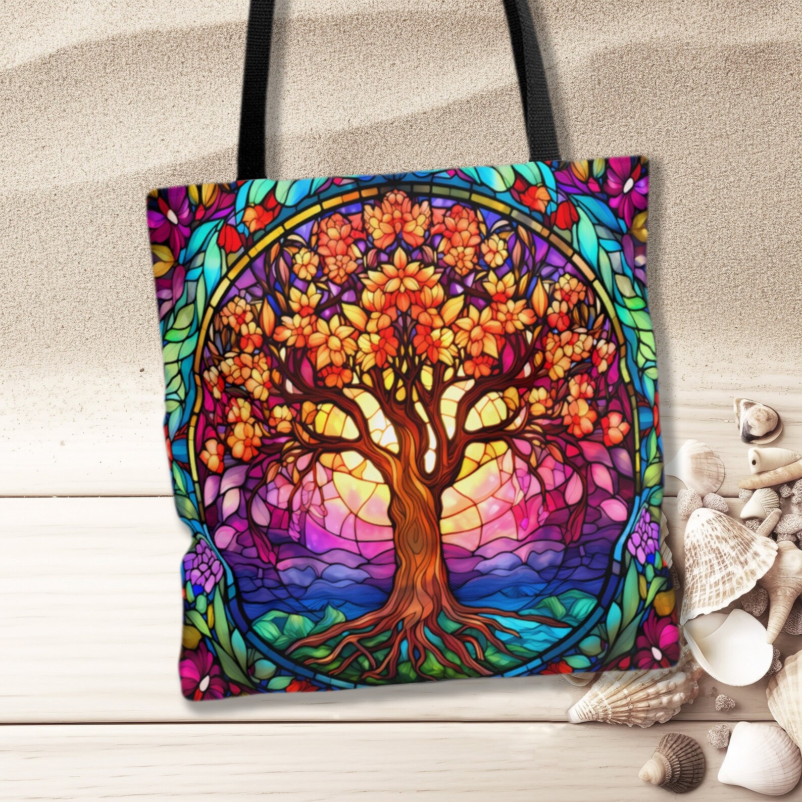 Tree of Life Tote Bag, Tree of Life Bag, Inspirational Tote Bag ...
