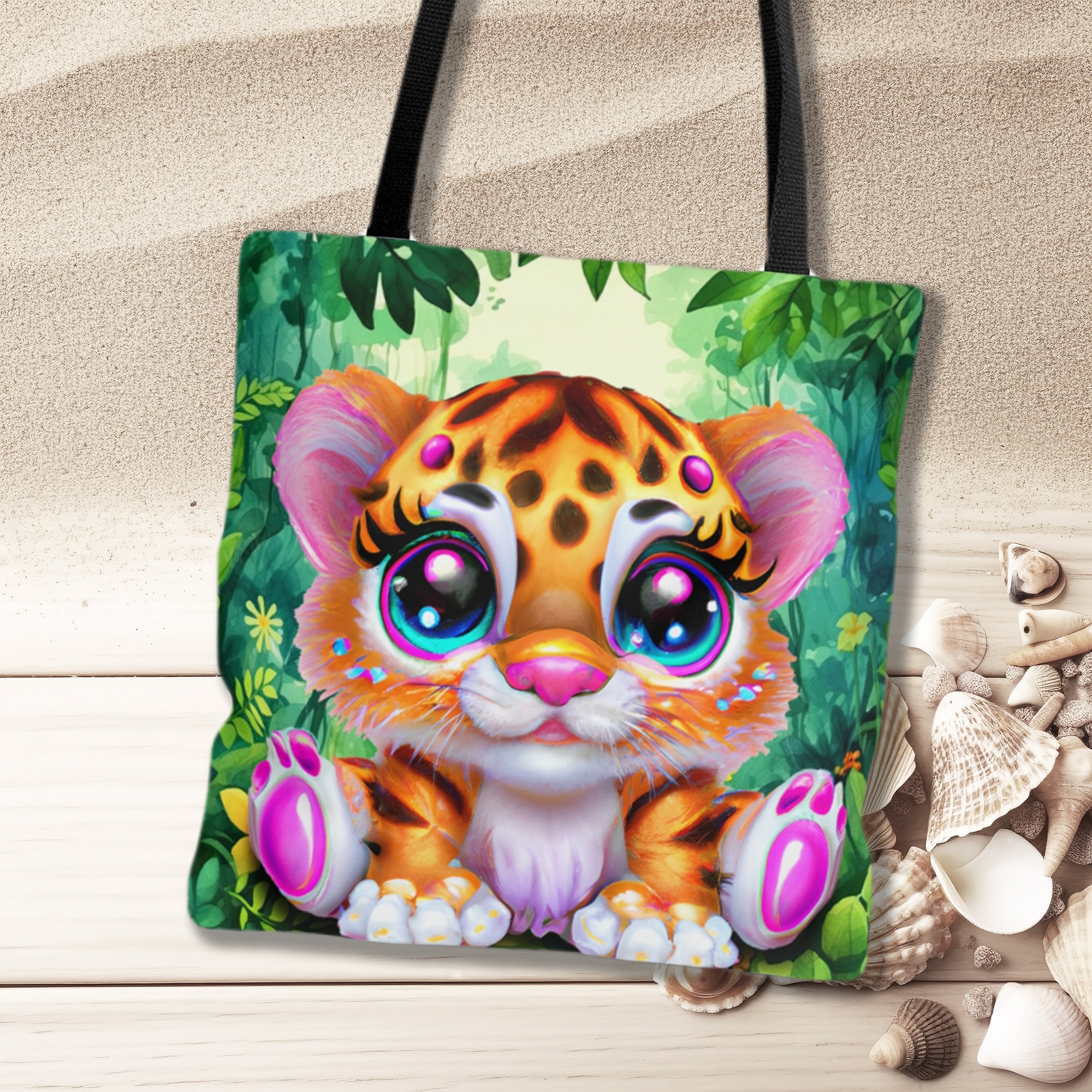 Baby Tiger Tote Bag Baby Bag Cute Diaper Bag Cute Tiger - Etsy