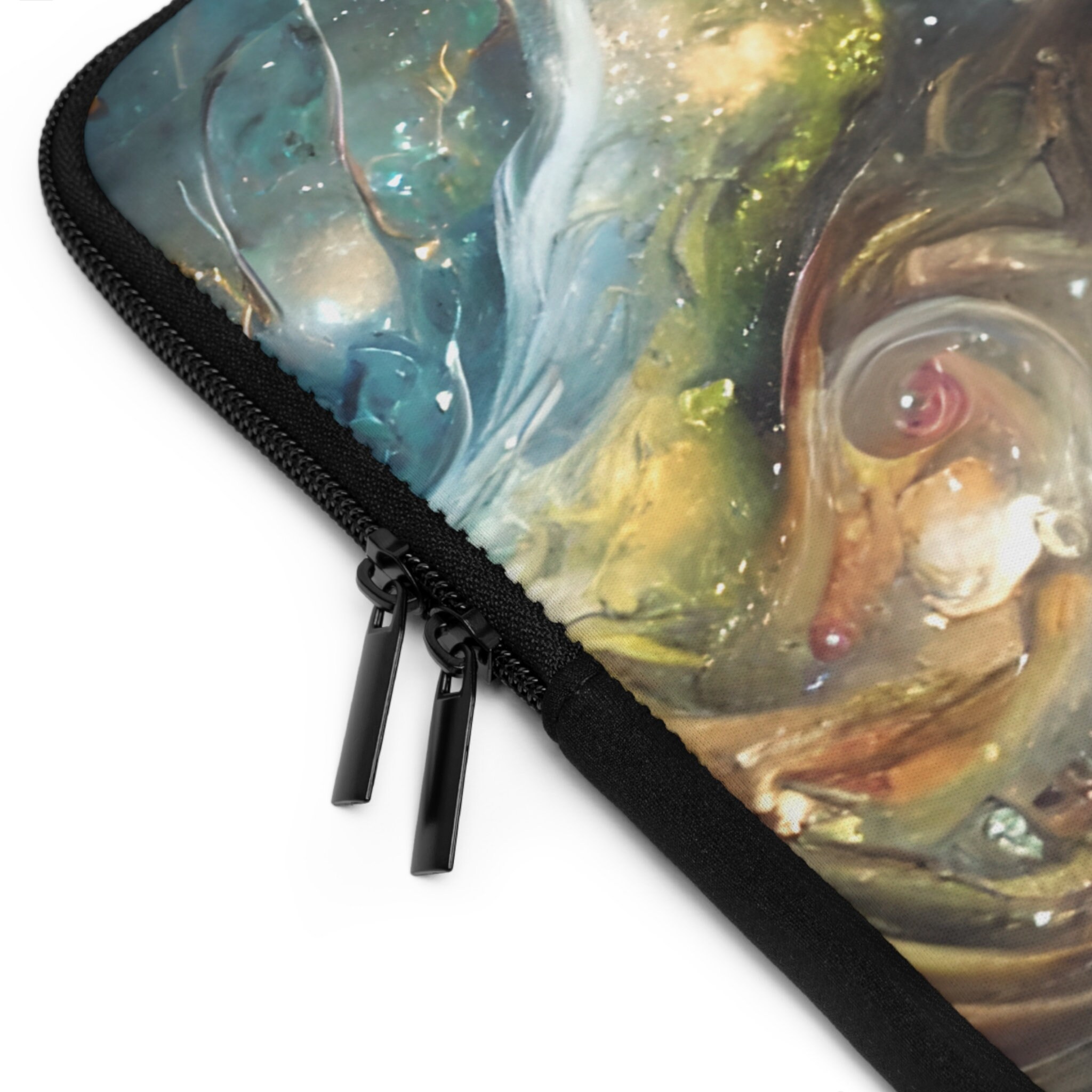 Wolf Laptop and Tablet Sleeve, Wolf Tablet Sleeve, Colorful Computer ...