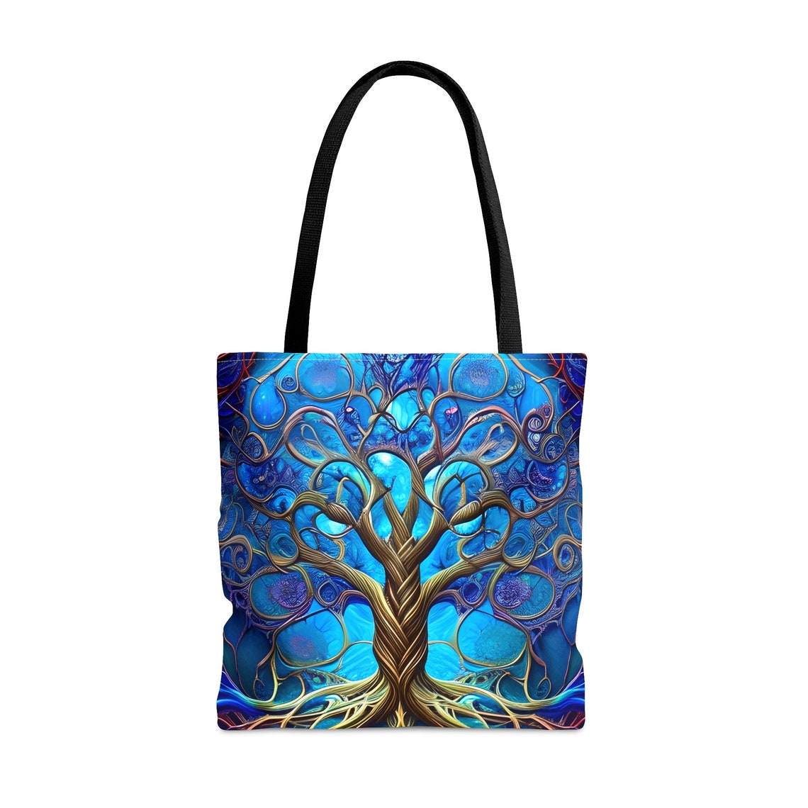 Tree of Life Tote Bag Colorful Bag Tree of Life Tote - Etsy