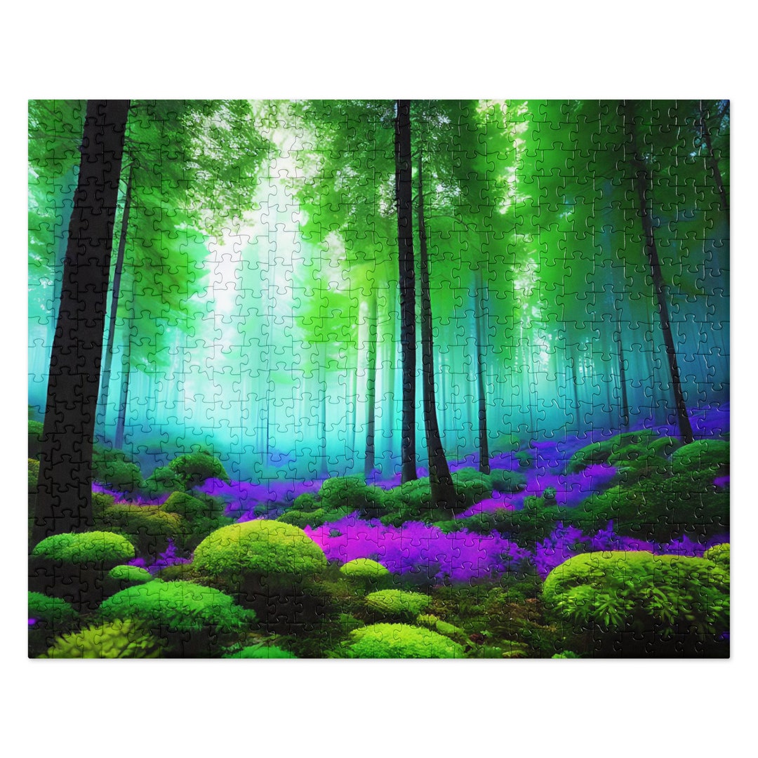Forest of Feelings Jigsaw Puzzle by Laurameghan - Etsy