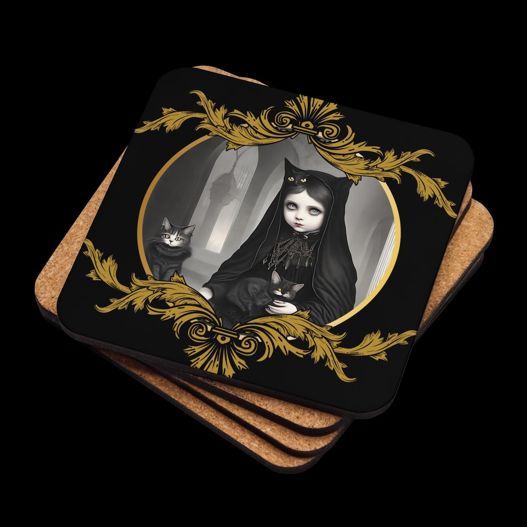 Wilde Family Portrait Cork-back Coaster by Laurameghan - Etsy