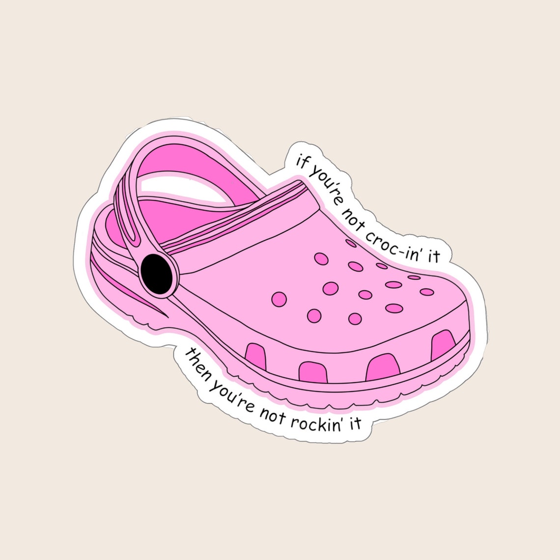 Croc It & Rock It | Vinyl Stickers for Waterbottles, Computers ...