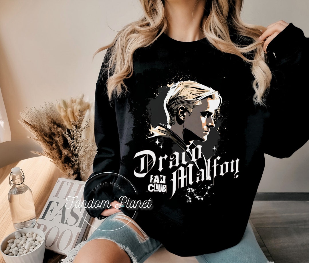 Draco Fan Club Crewneck Sweatshirt: Manacled Inspired Fanfic Merch - Etsy