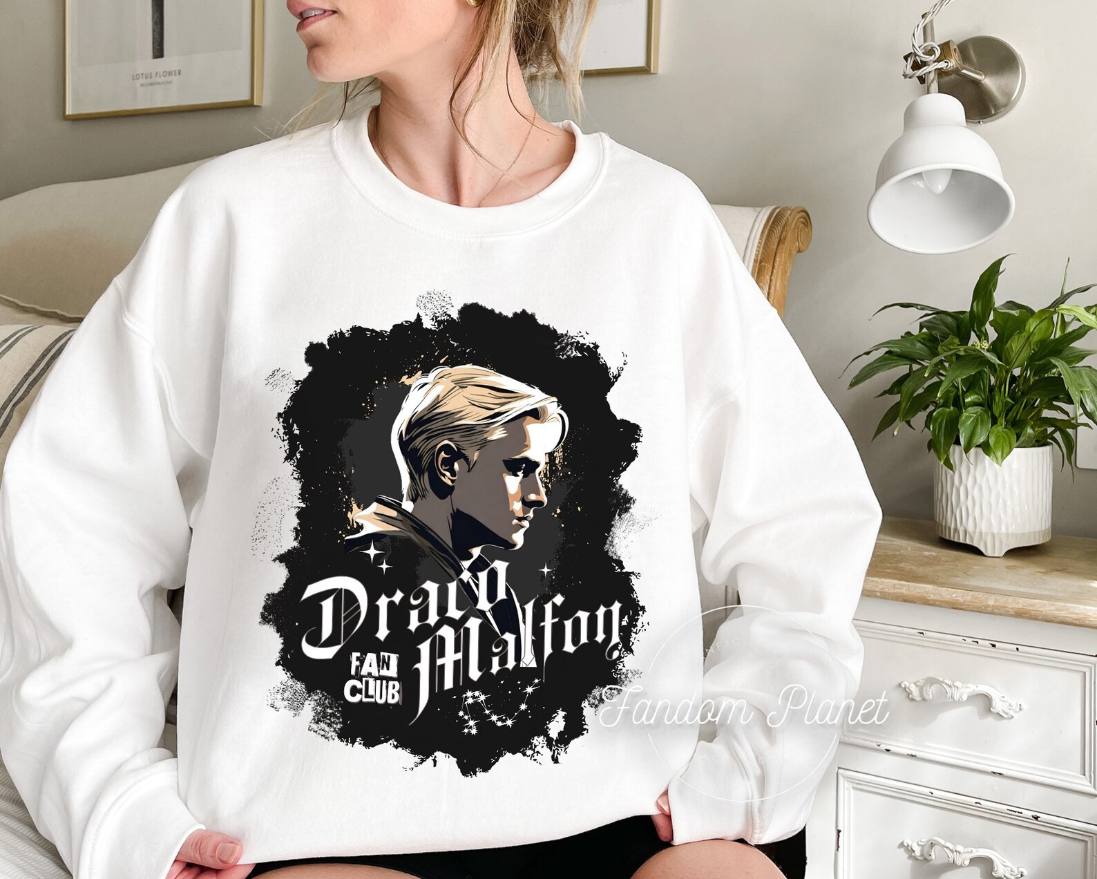 Draco Fan Club Crewneck Sweatshirt: Manacled Inspired Fanfic Merch - Etsy