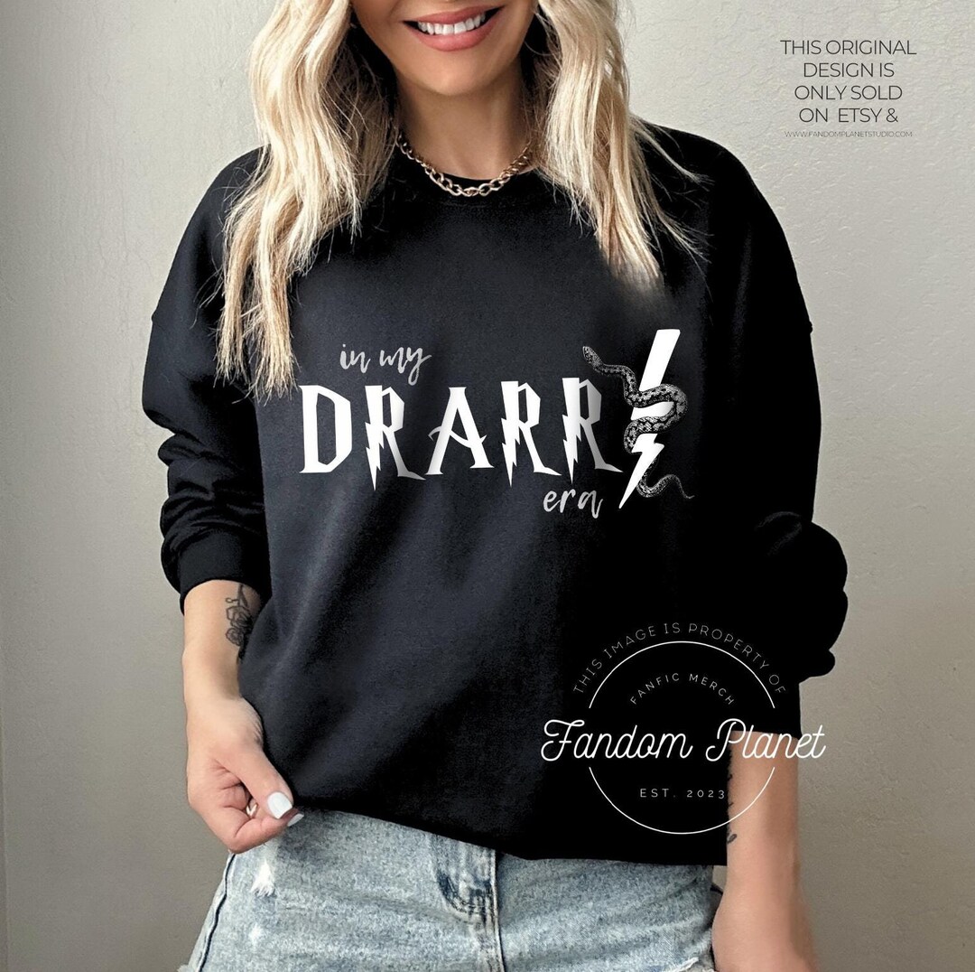 Drarry ERA Sweatshirt, Draco Crewneck, Manacled Hoodie, Bookish ...