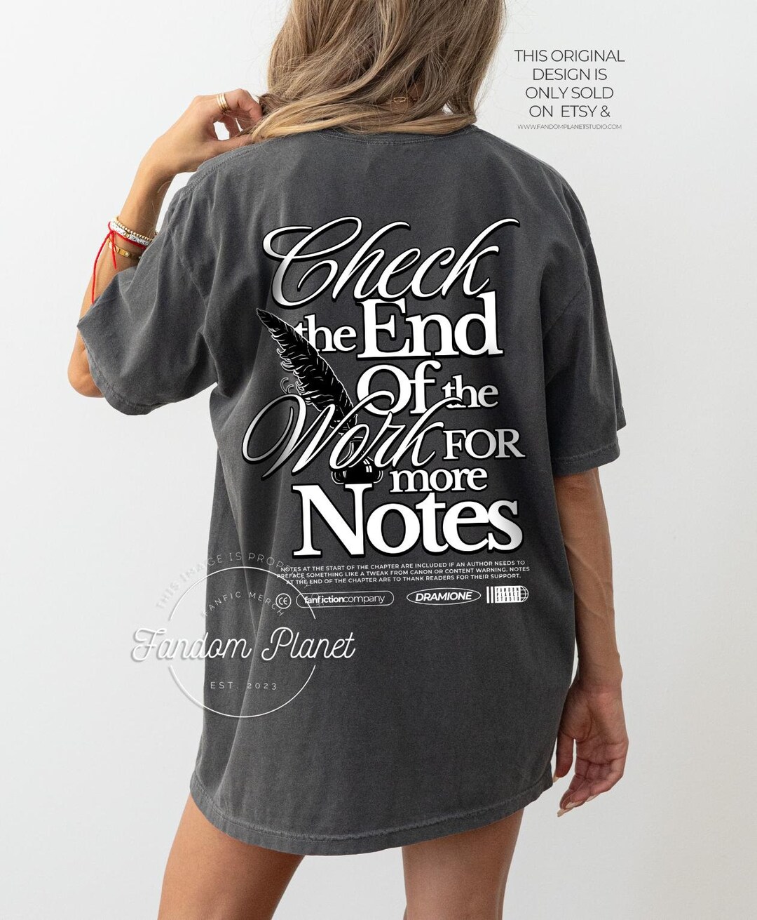 Chapter Notes COMFORT COLORS Tee,ao3 Gift,manacled,bookish Pullover ...