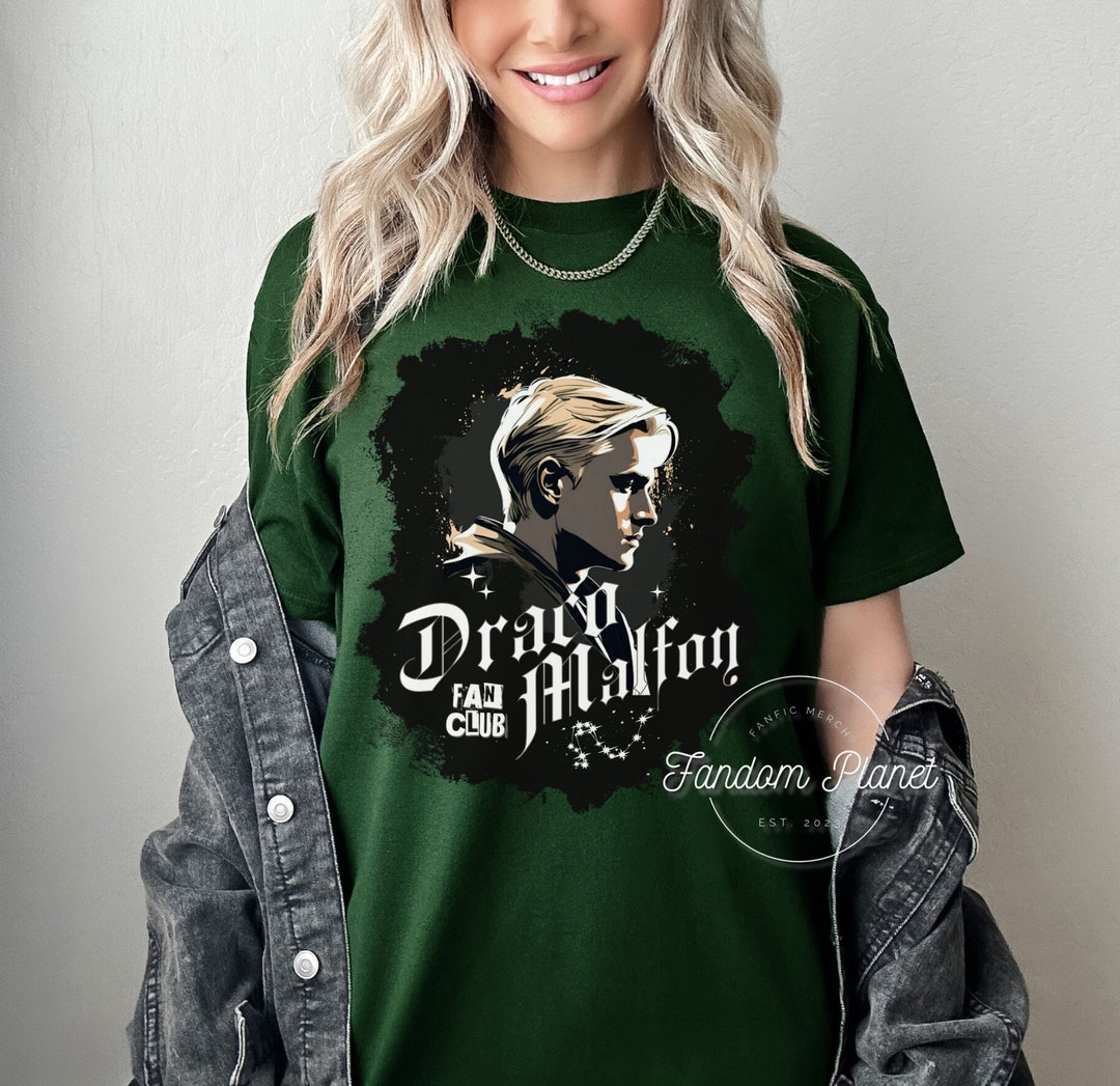 Draco Fan Club T-shirt: Dramione Inspired Fanfic Merch - Etsy UK