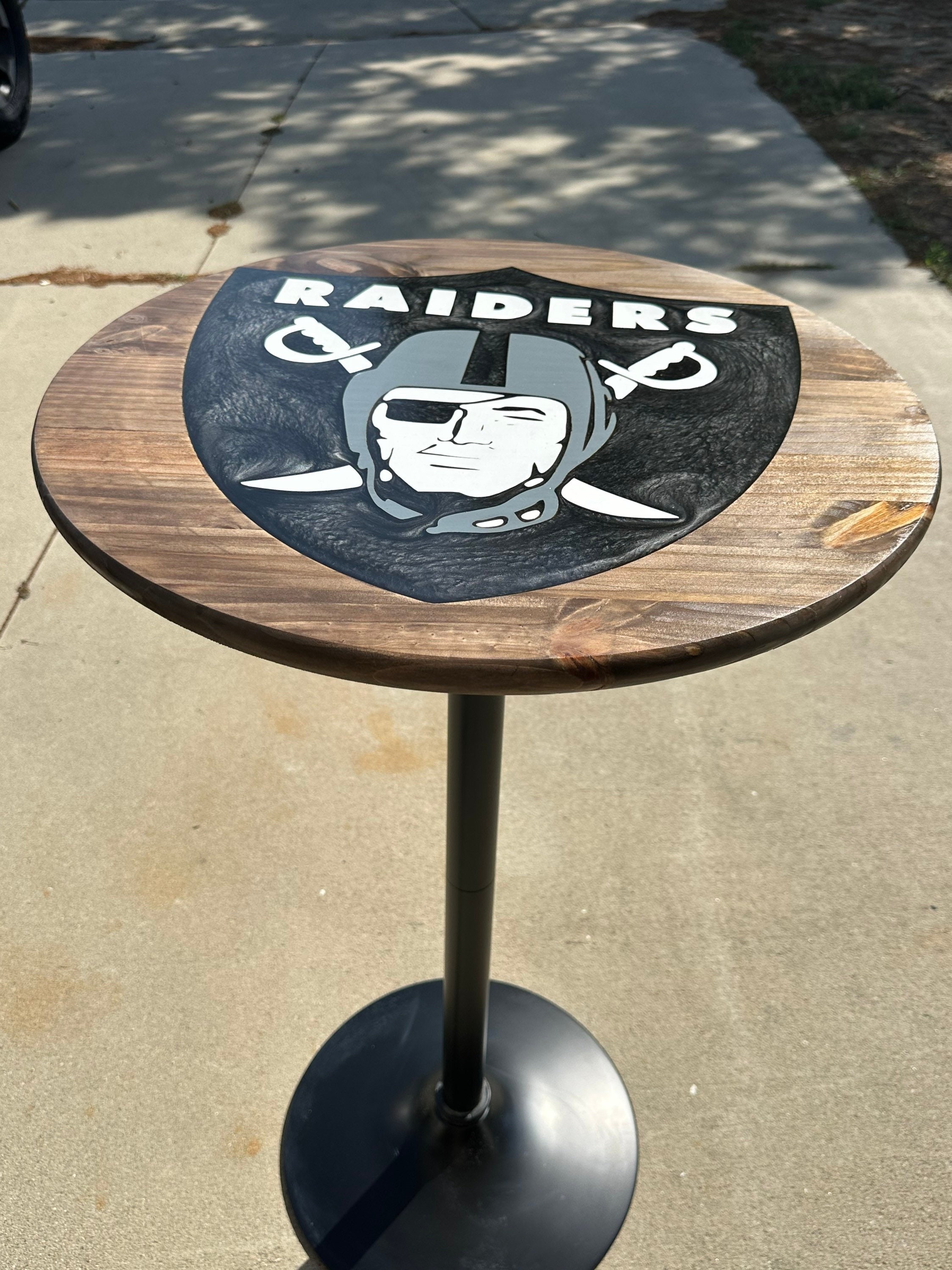 Raiders Cocktail Table - Etsy
