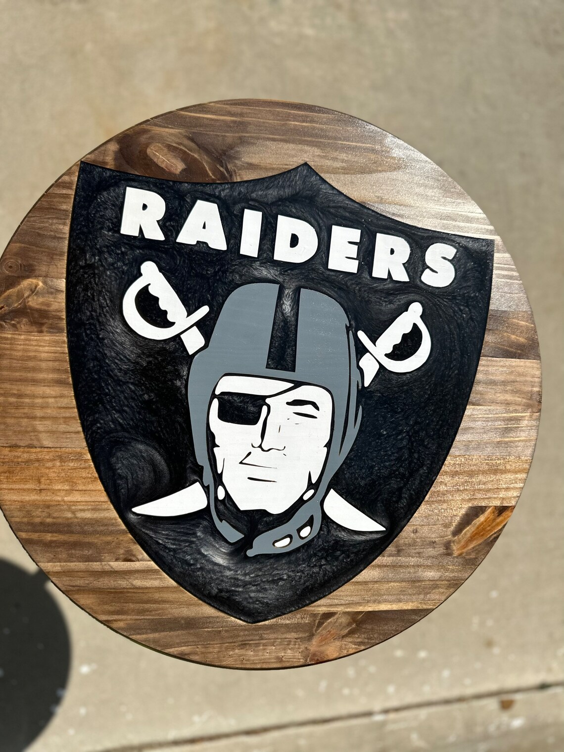 Raiders Cocktail Table - Etsy