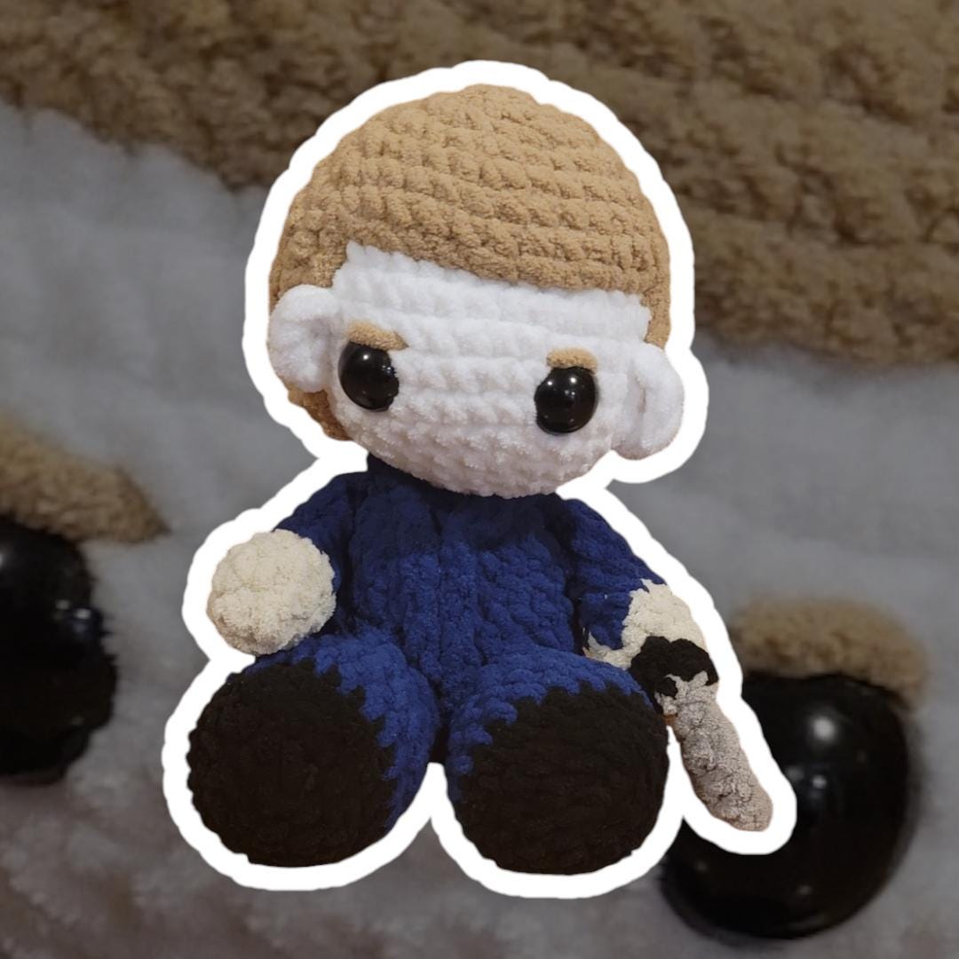 Crochet Slasher Guy Plush - Etsy