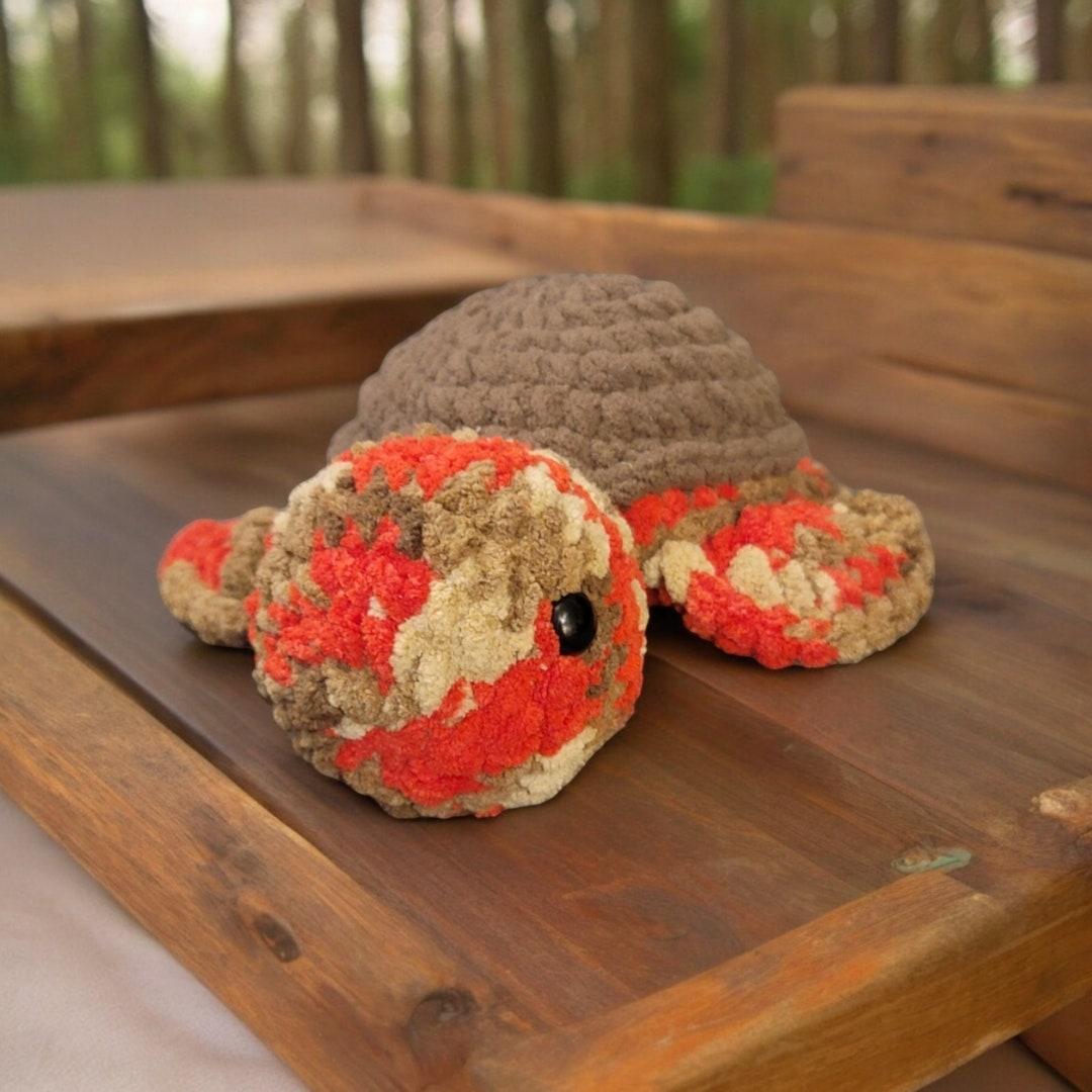 Crochet Turtle - Raspberry Truffle Pattern - Etsy